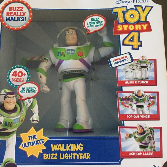 Disney | Toys | Disneys Toy Story 4 Walking Buzz Lightyear | Poshmark